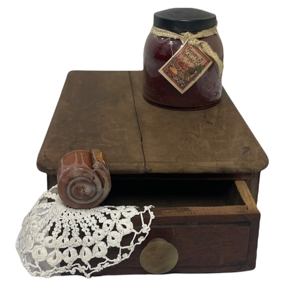 Vintage | Accents | Vintage 80s Dressing Box Handmade Handcrafted ...